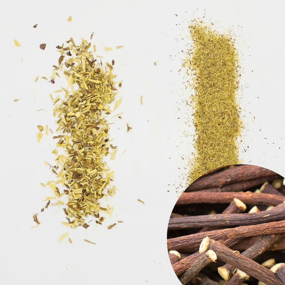 Dried Licorice/Liquorice/Sweetwood Coarse Cut | Tea Bag Cuts (TBC ...