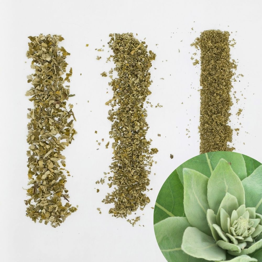 Mullien Leaves Coarse Cut / Tea Bag Cuts / TBC for Respiratory Health ...